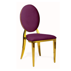 Bedford Dining Chair Gold | Luxe Event Rentals LLC